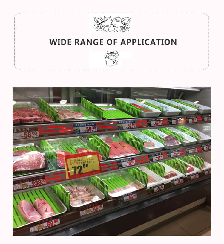 L-shape Refrigerator Partition Supermarket Display GS-032-L300 - Buy L ...