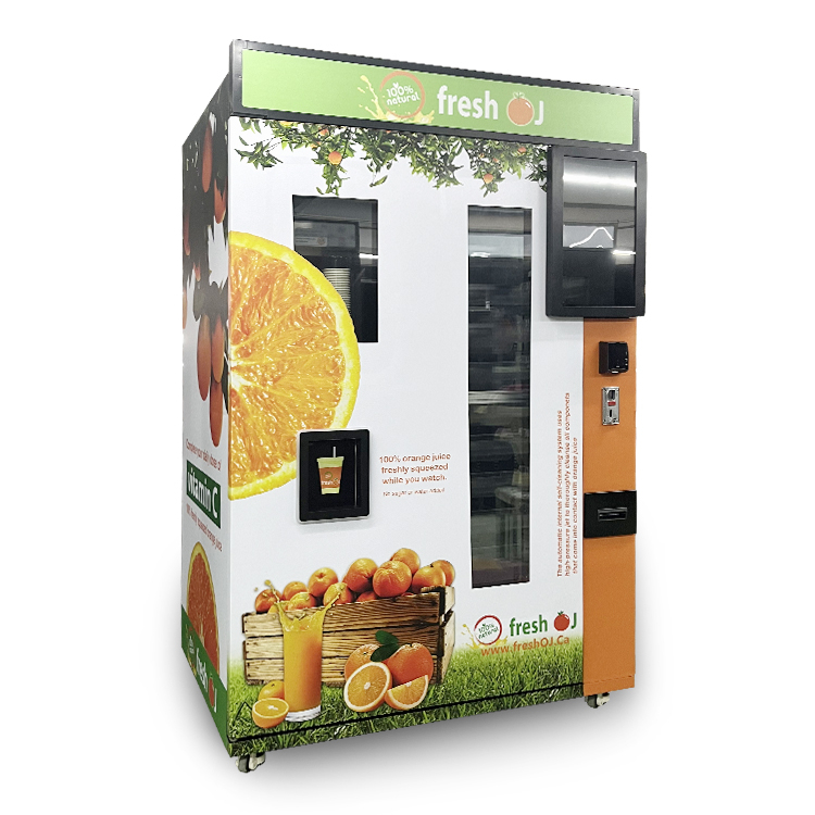 Fresh Orange Juice Vending Machine - Changzhou New Saier Packaging ...