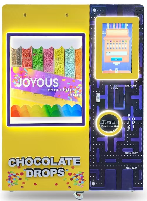 Chocolate Bean Candy Vending Machine - Changzhou New Saier Packaging ...