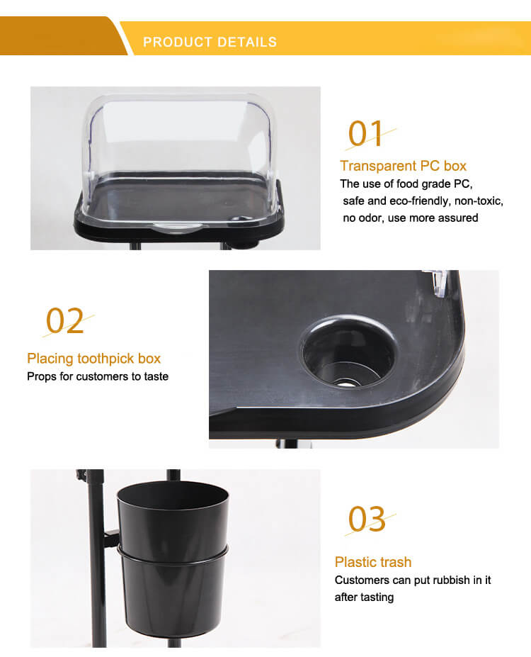 Food Grade Plastic Promotion Rack Food Sample Dome AS-010 - Buy food ...