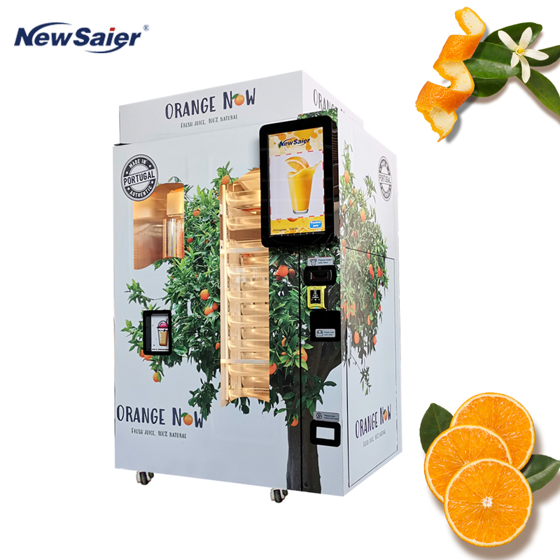 Automatic Orange juicer vending machine - Changzhou New Saier Packaging ...